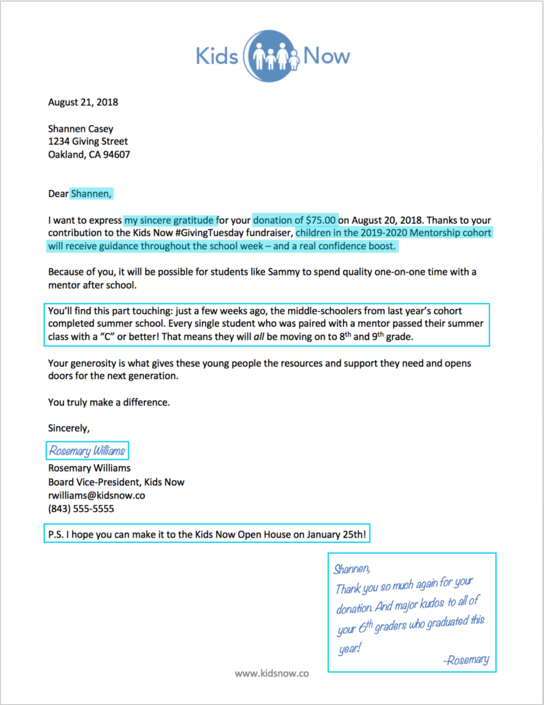 How To Write A Great Donation Thank you Email with Examples 